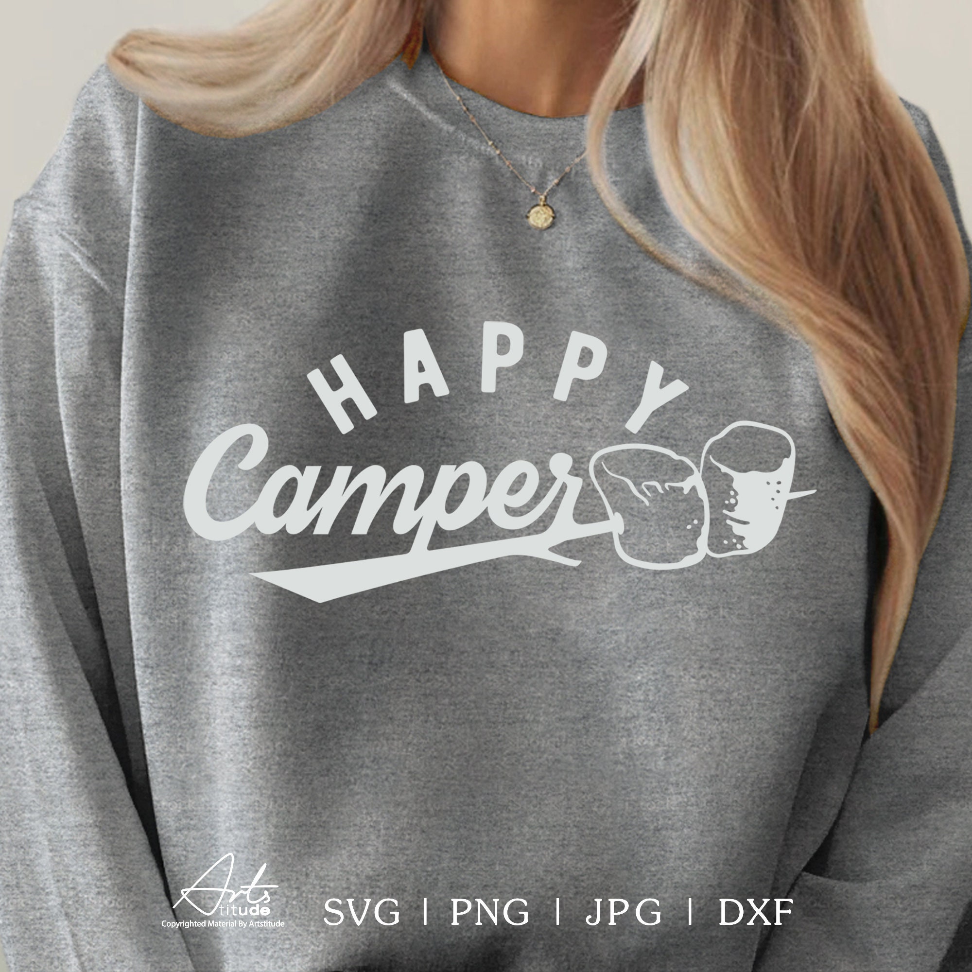Happy Camper SVG, Adventure SVG, Camping Life SVG, Camper Svg, Camp ...