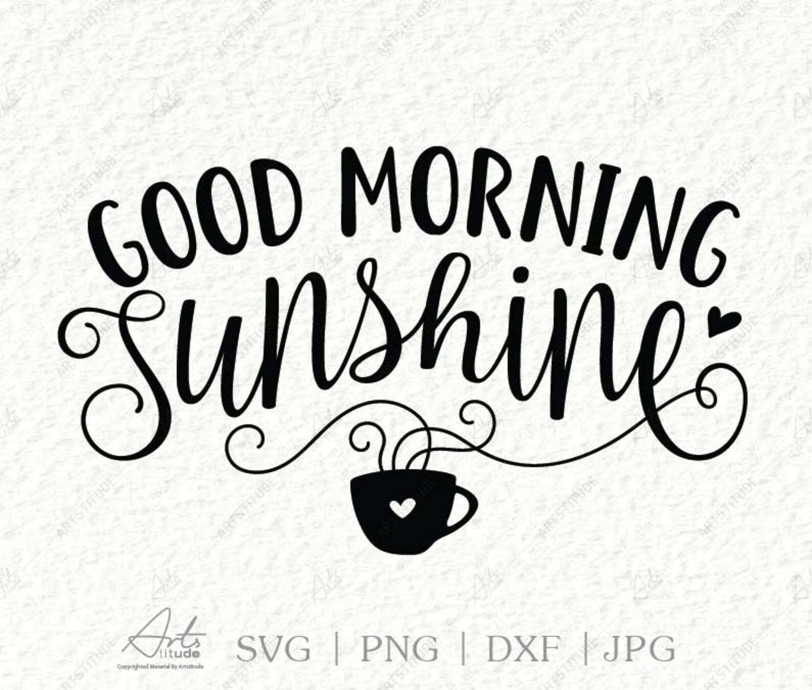 Good Morning Sunshine SVG, Relax Time SVG, Coffee Lover SVG, Sunday ...