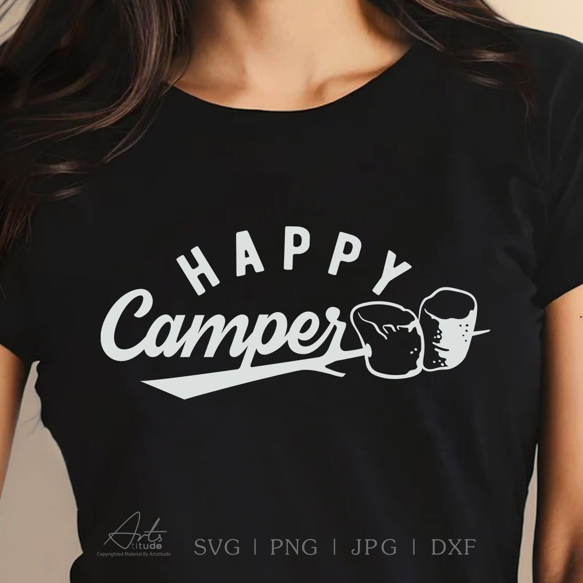 Happy Camper SVG, Adventure SVG, Camping Life SVG, Camper Svg, Camp ...