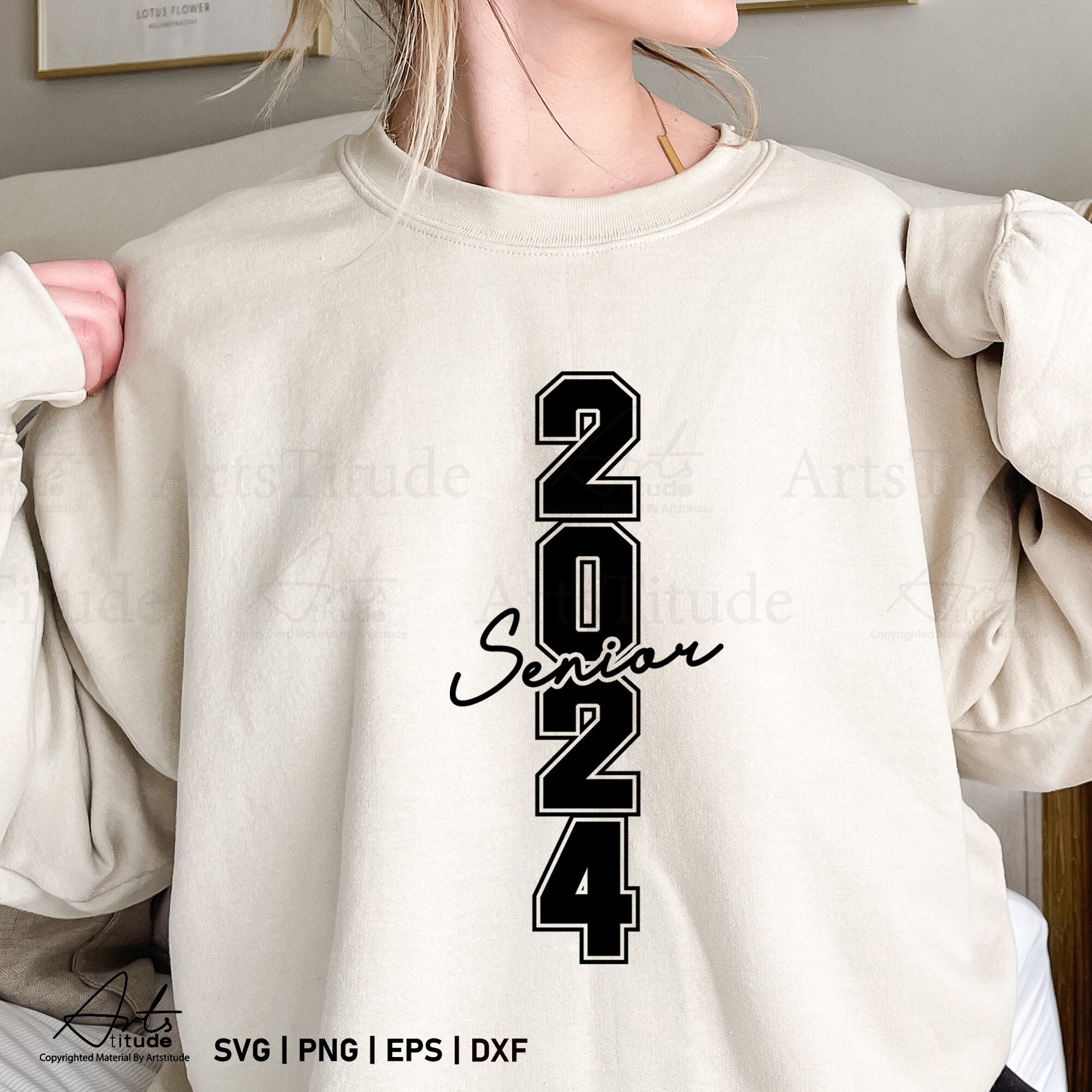 Senior 2024 SVG, Class of 2024 SVG, Graduation 2024 SVG, High School ...
