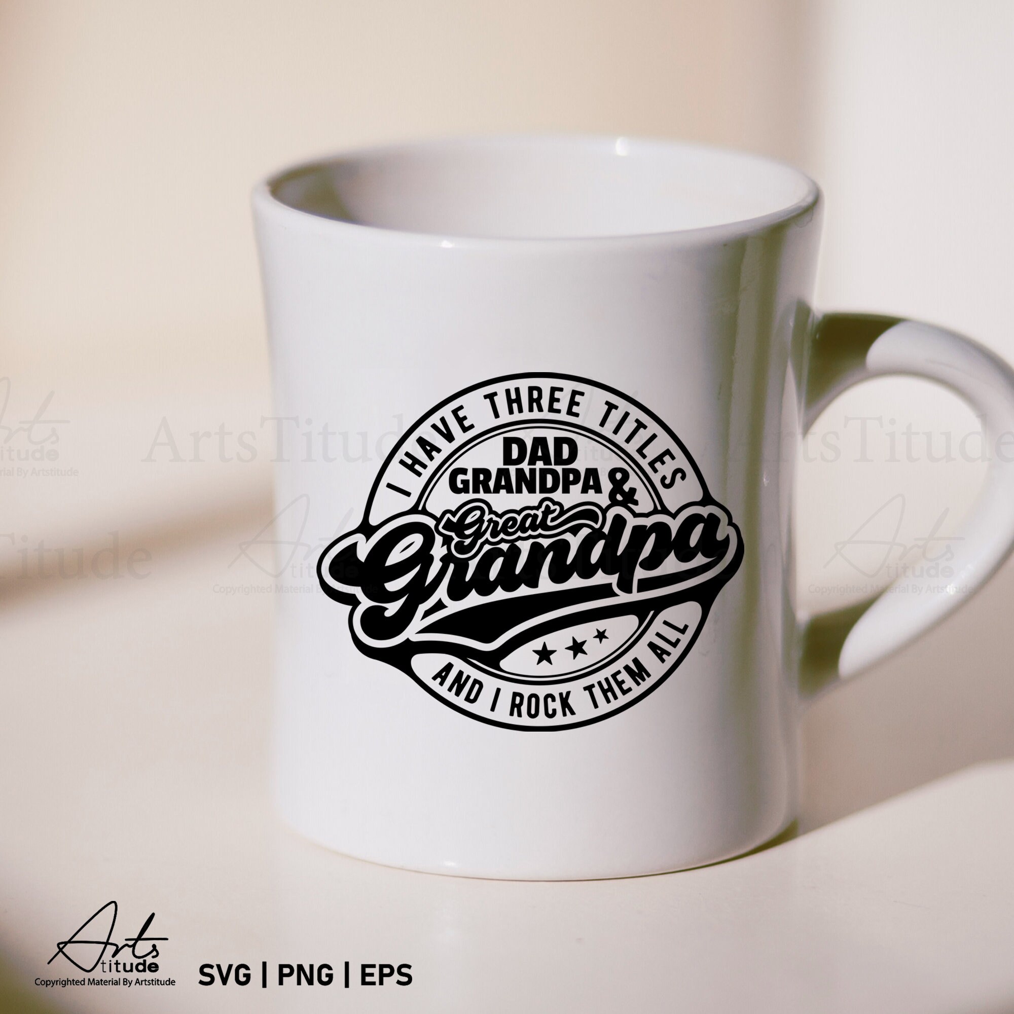 Funny Great Grandpa SVG, Funny Dad SVG, Funny Grandpa SVG, Father's Day ...
