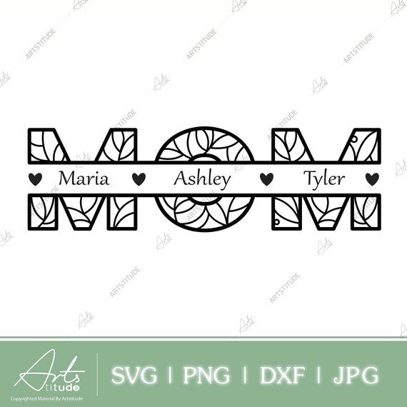 Mom SVG Plant Theme Mother Svg Mother's Day SVG - Etsy