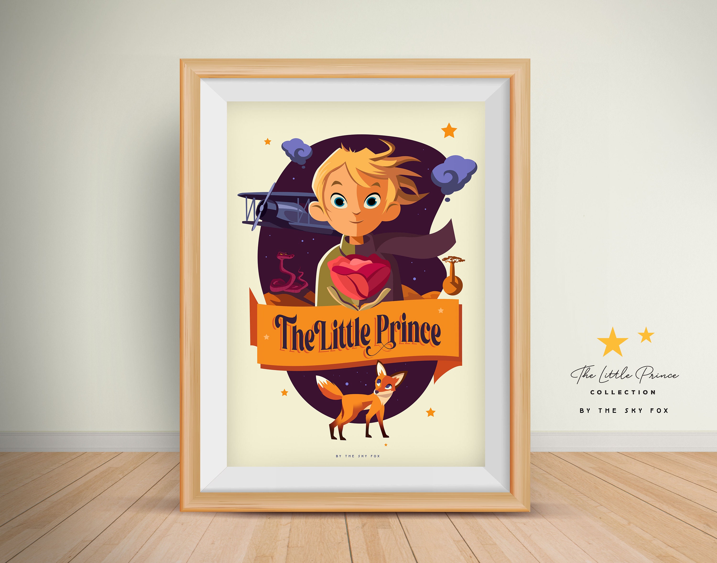 Little Prince Nursery Wall Art Decor Nursery Prints - Etsy 日本