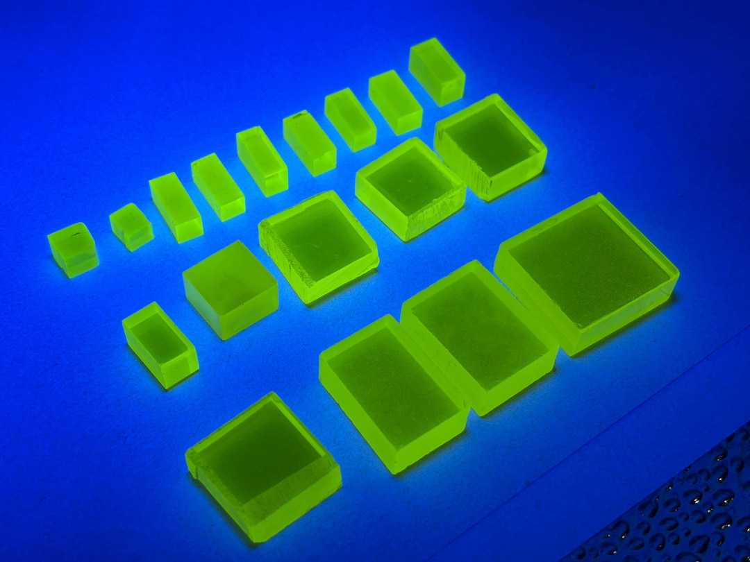 High Luminescence LUAG Lutetium Aluminum Garnet Gems Synthetic Laser ...