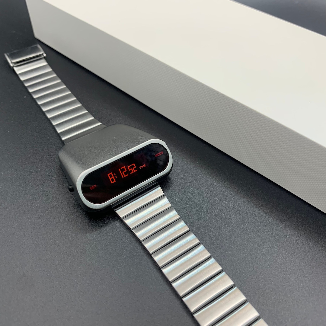 Men Digital Space Retro Future Tech Style Watches Sport Racing Fashion ...