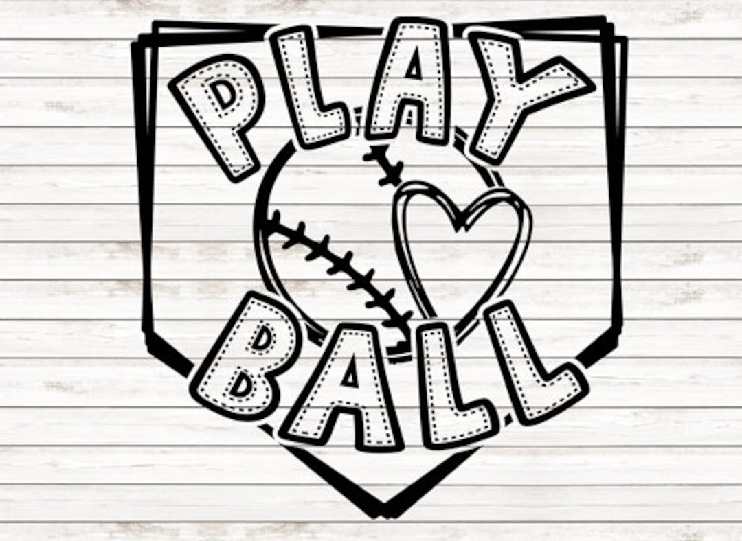 Play Ball Popular Trending Baseball Svg - Etsy