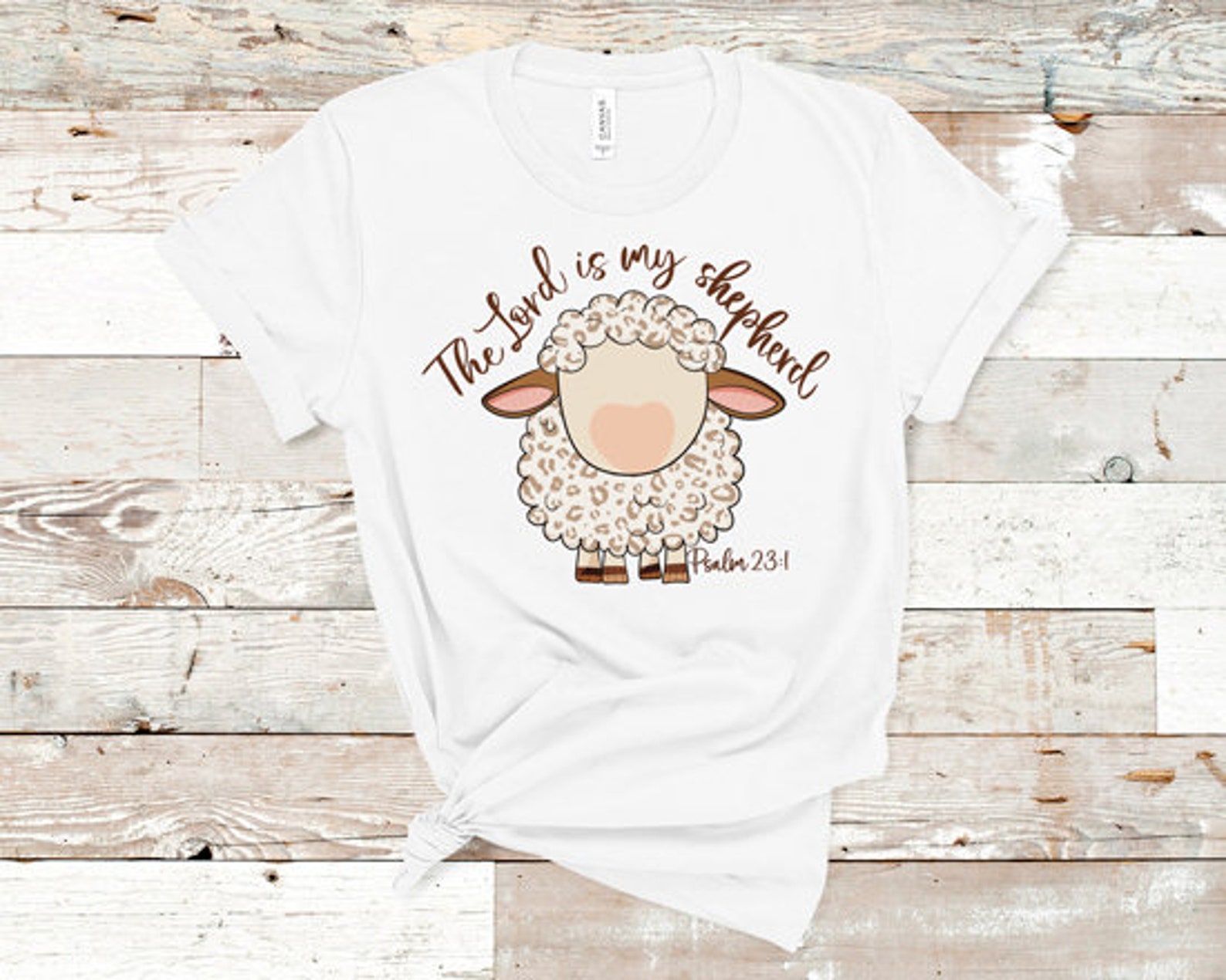 The Lord is My Shepherd Faith Religious DTF Print Ready to Press - Etsy