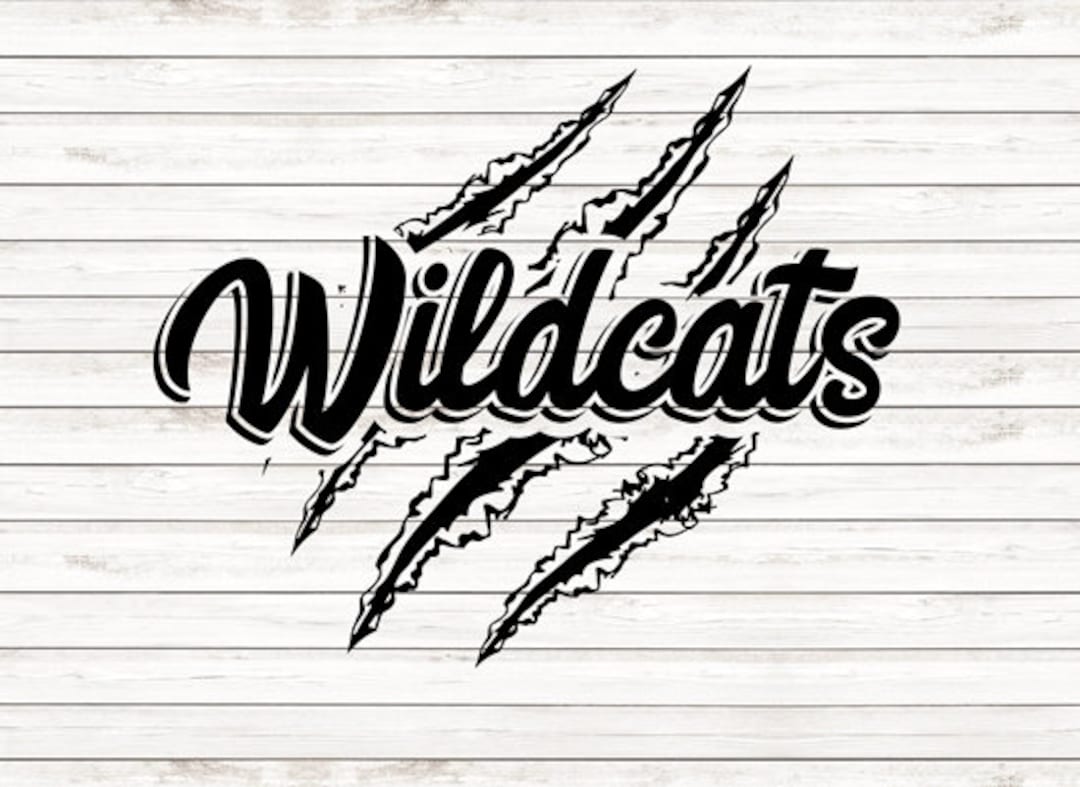 Wildcats Claw Marks DTF Print Ready to Press - Etsy
