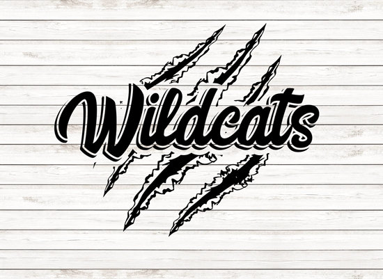 Wildcats Claw Marks DTF Print Ready to Press - Etsy