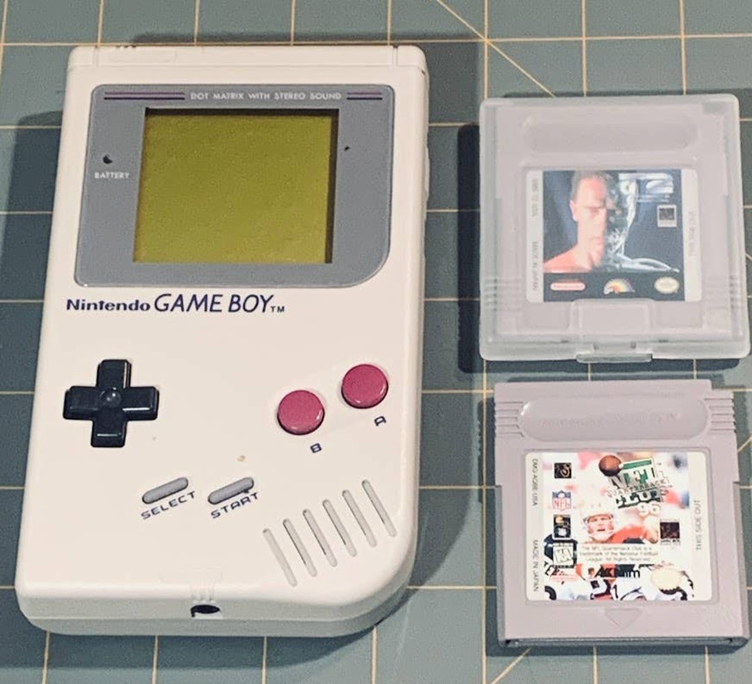 Nintendo Game Boy DMG-01 Handheld System Launch Edition Grey & - Etsy