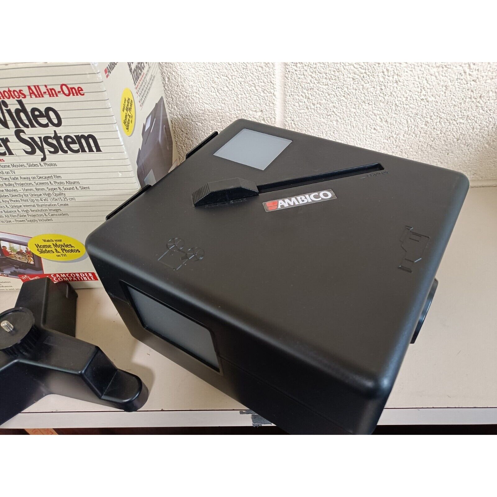 AMBICO Deluxe Video Transfer System VHS 8mm VHS-C, V-0650 Camcorder ...