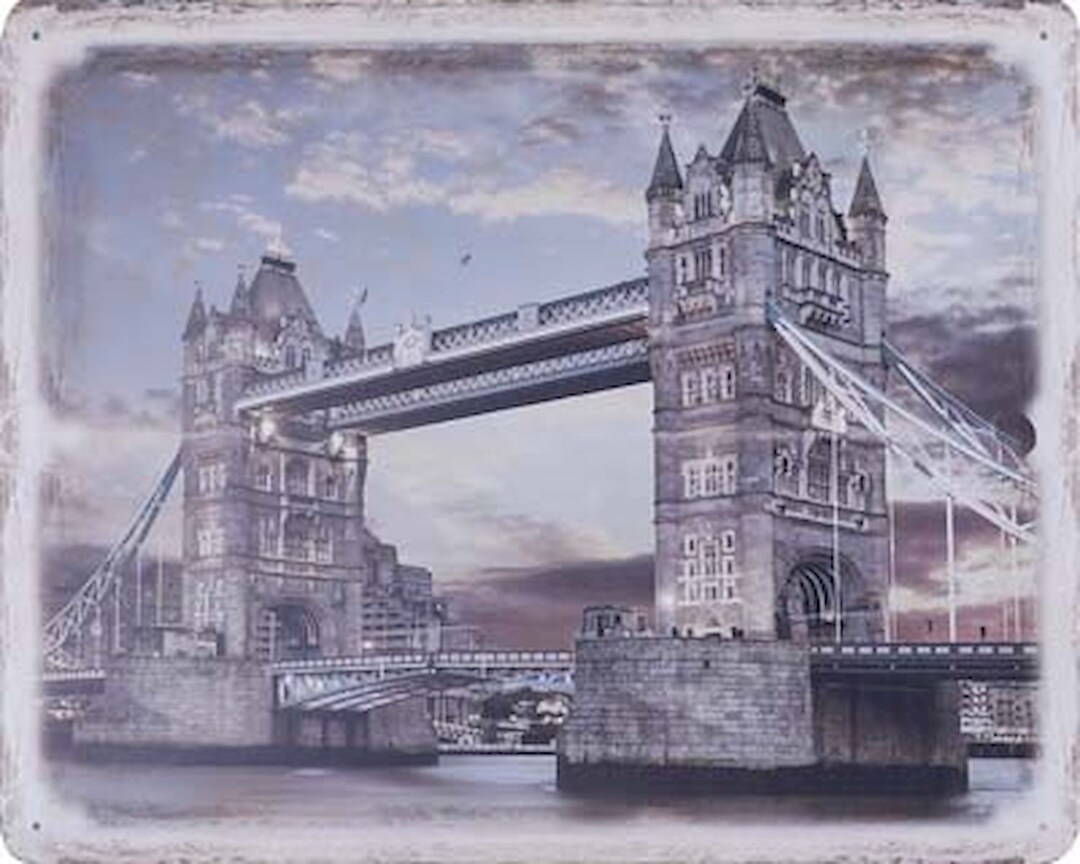 Custom London Metal Sign - Etsy