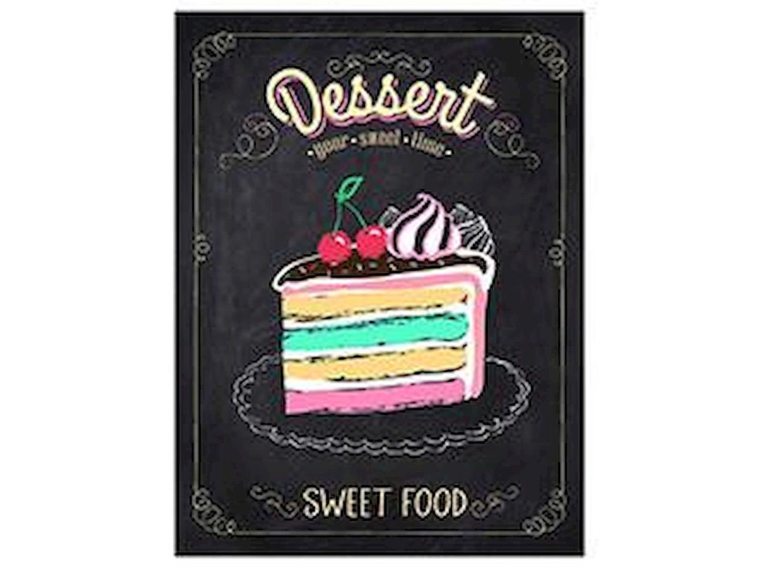 Custom dessert Wooden Sign - Etsy