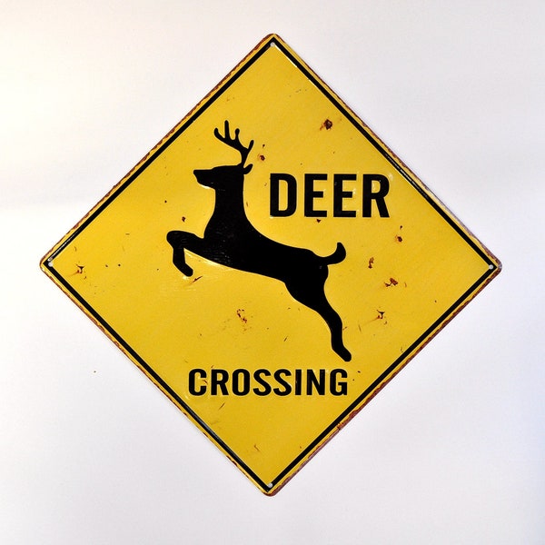 Deer Crossing - Etsy