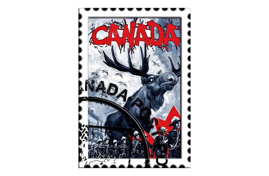 Custom rcmp Moose Stamped Metal Sign - Etsy