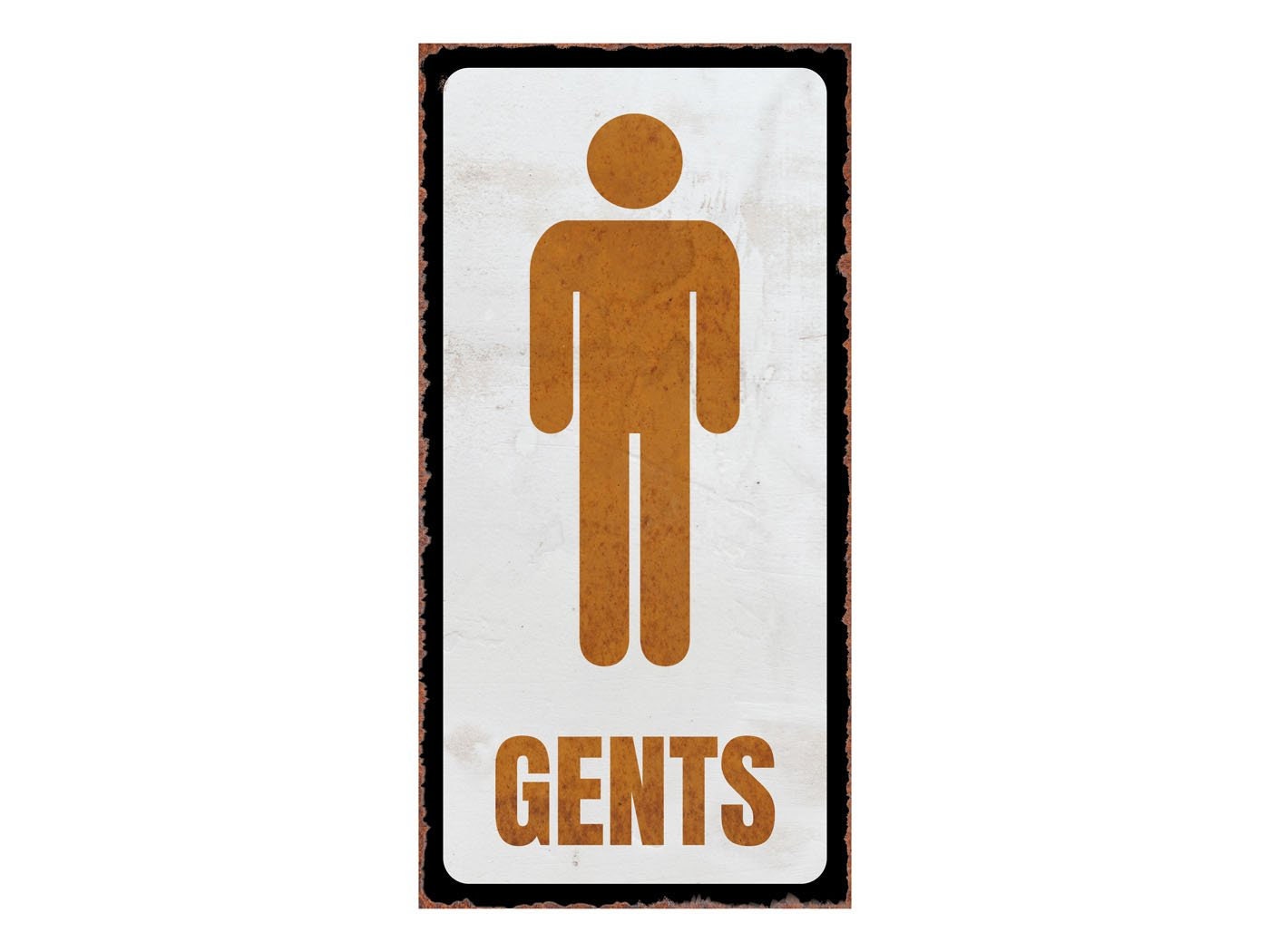 Custom gents Wc B2B Warning Metal Sign - Etsy