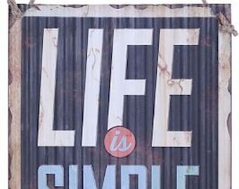 Life is Simple - Etsy