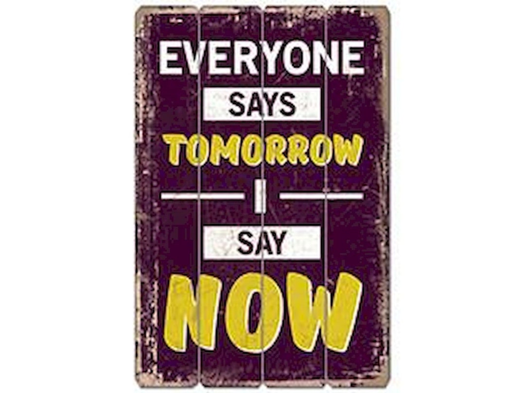 Custom tomorrow and Now Wooden Sign - Etsy