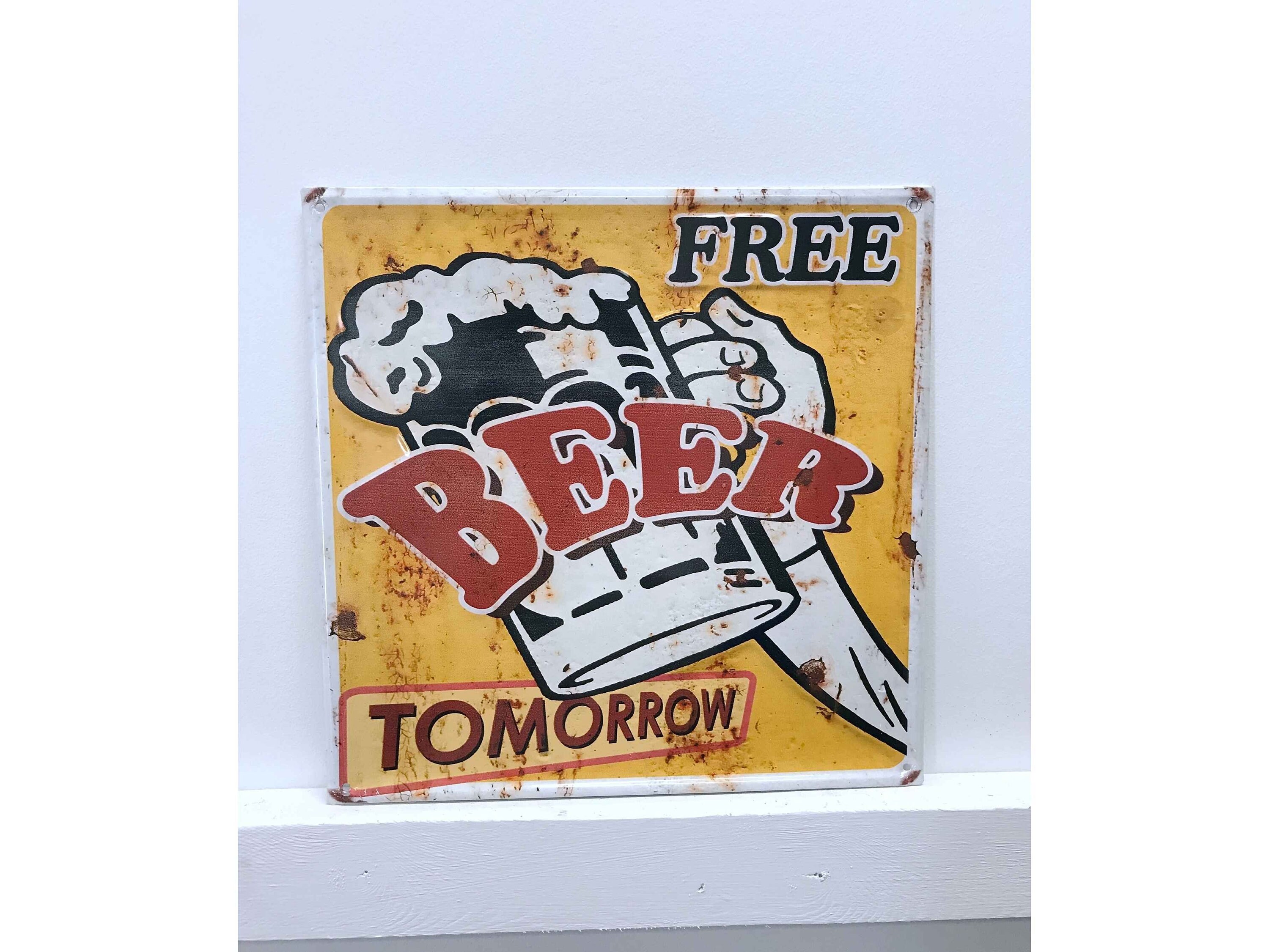 Custom free Beer Tmr Metal Sign - Etsy
