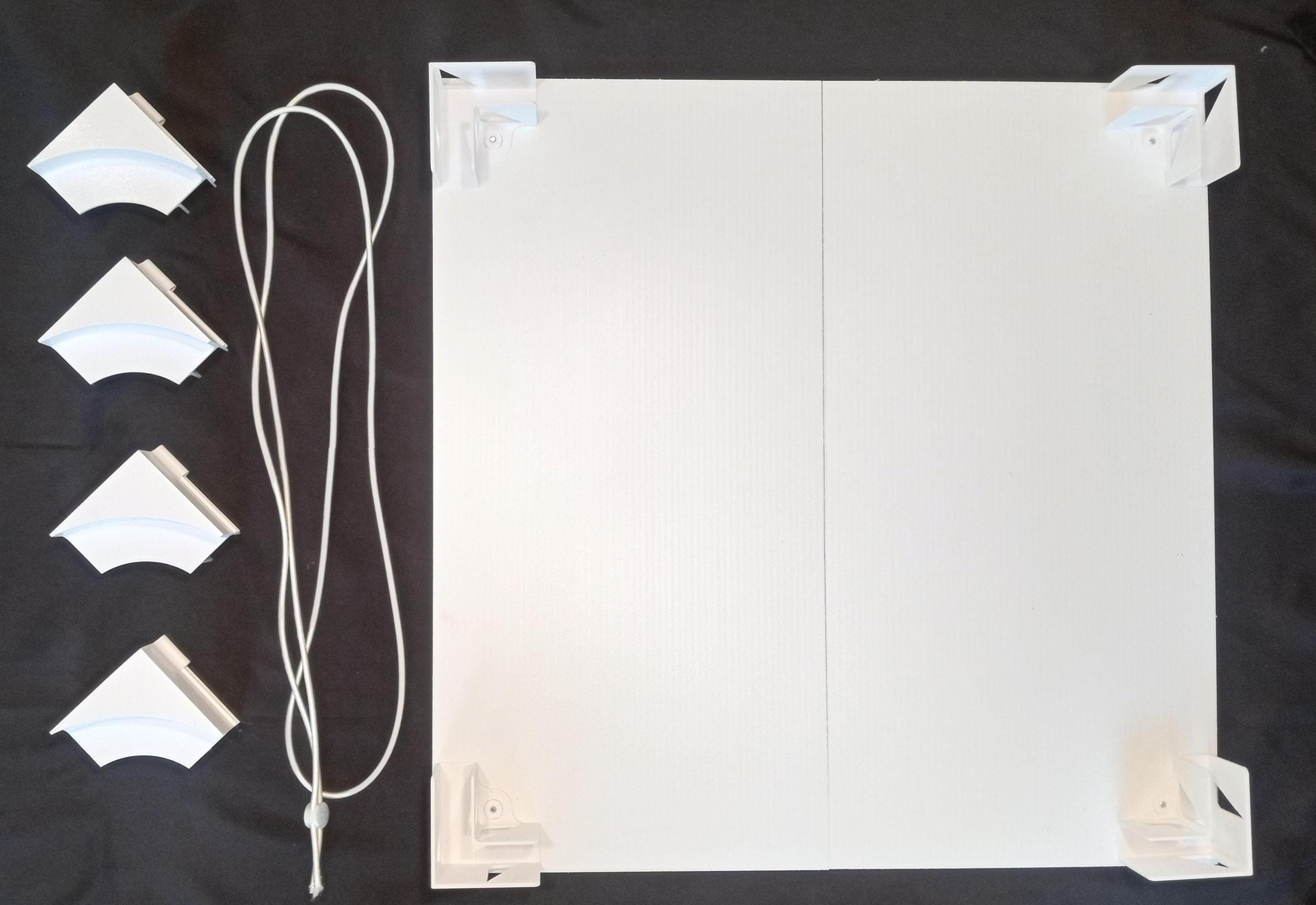 Box Fan DIY Air Filtration Kit - 1" Filter Size - for 20" Fans (corsi ...