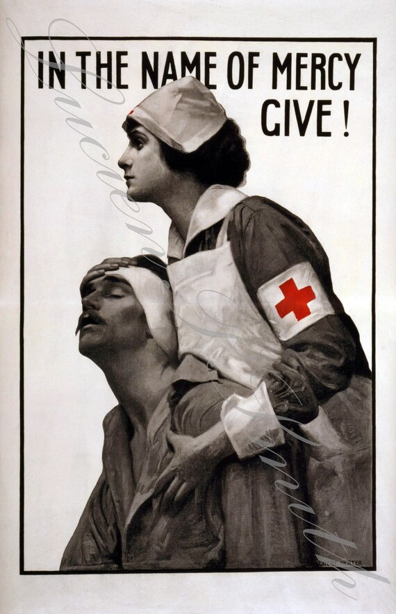 World War 1 Red Cross Posters