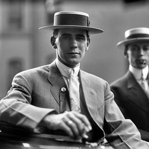 1912 Handsome Edwardian Man Photograph | Bennett Champ Clark | Digital ...