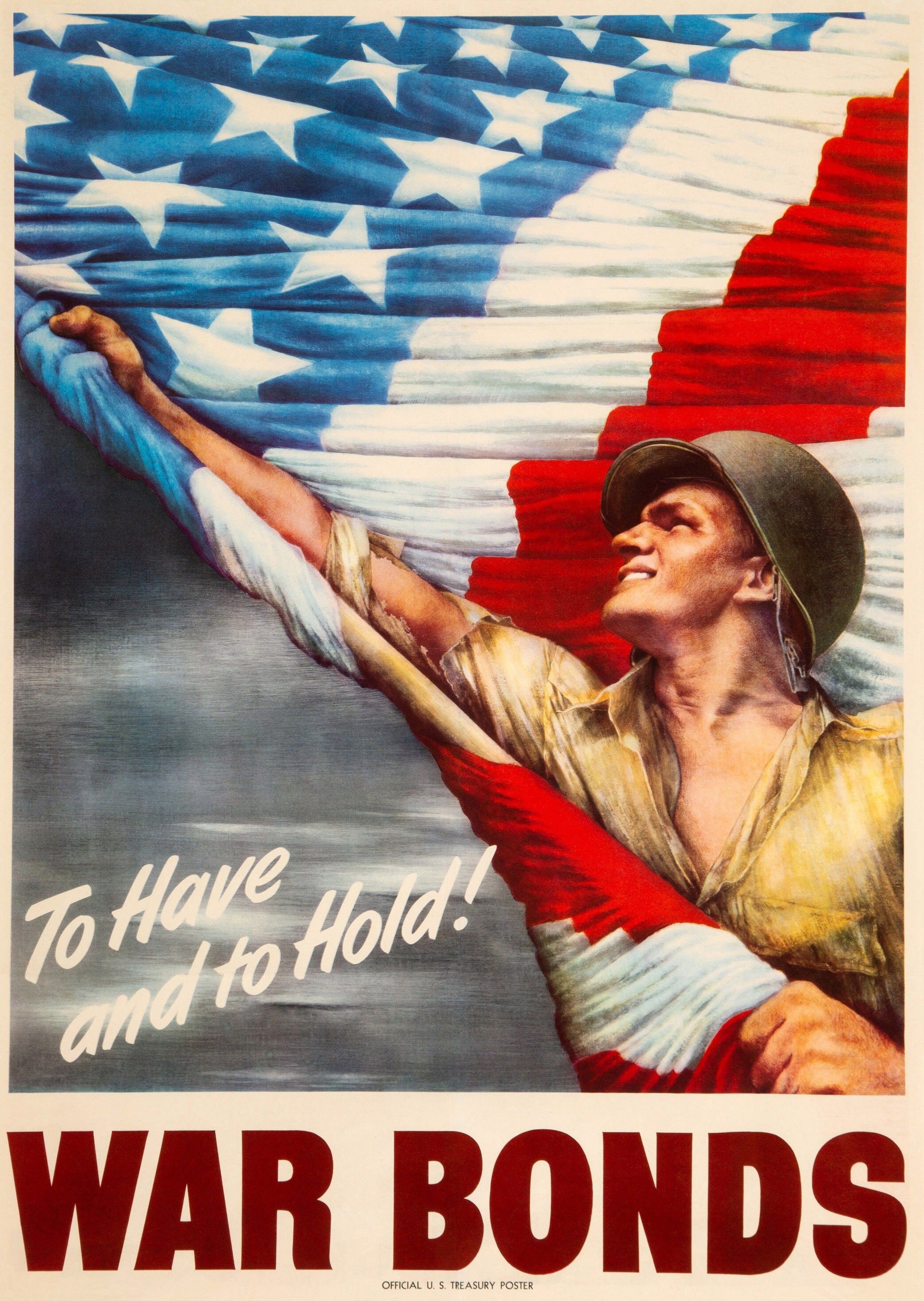 1944 WWII Propaganda Poster | to Have and to Hold! | Artist Signed Vic ...