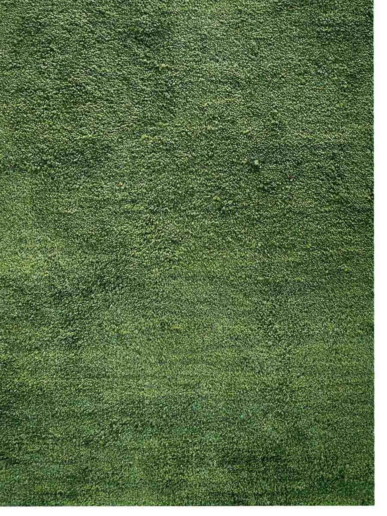 Hand Knotted Gabbeh Silk Mix Area Rug Solid Light Green BBH | Etsy