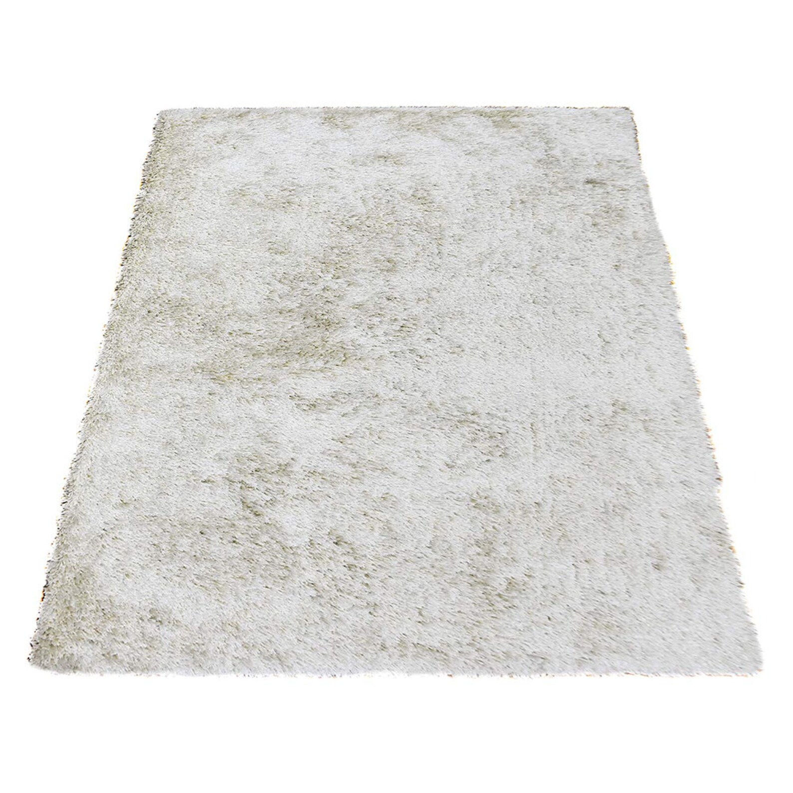 Hand Tufted Shag Polyester Area Rug Solid White BBH Homes - Etsy