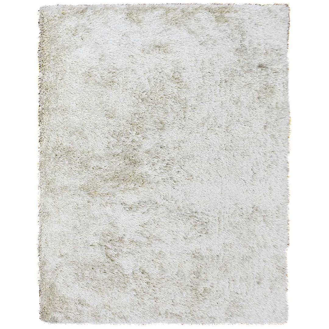 Hand Tufted Shag Polyester Area Rug Solid White BBH Homes - Etsy