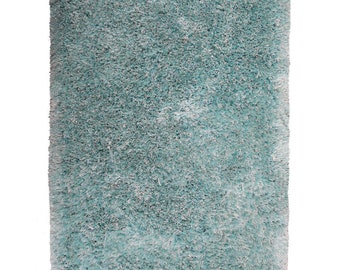 Turquoise Shag Rug | Etsy