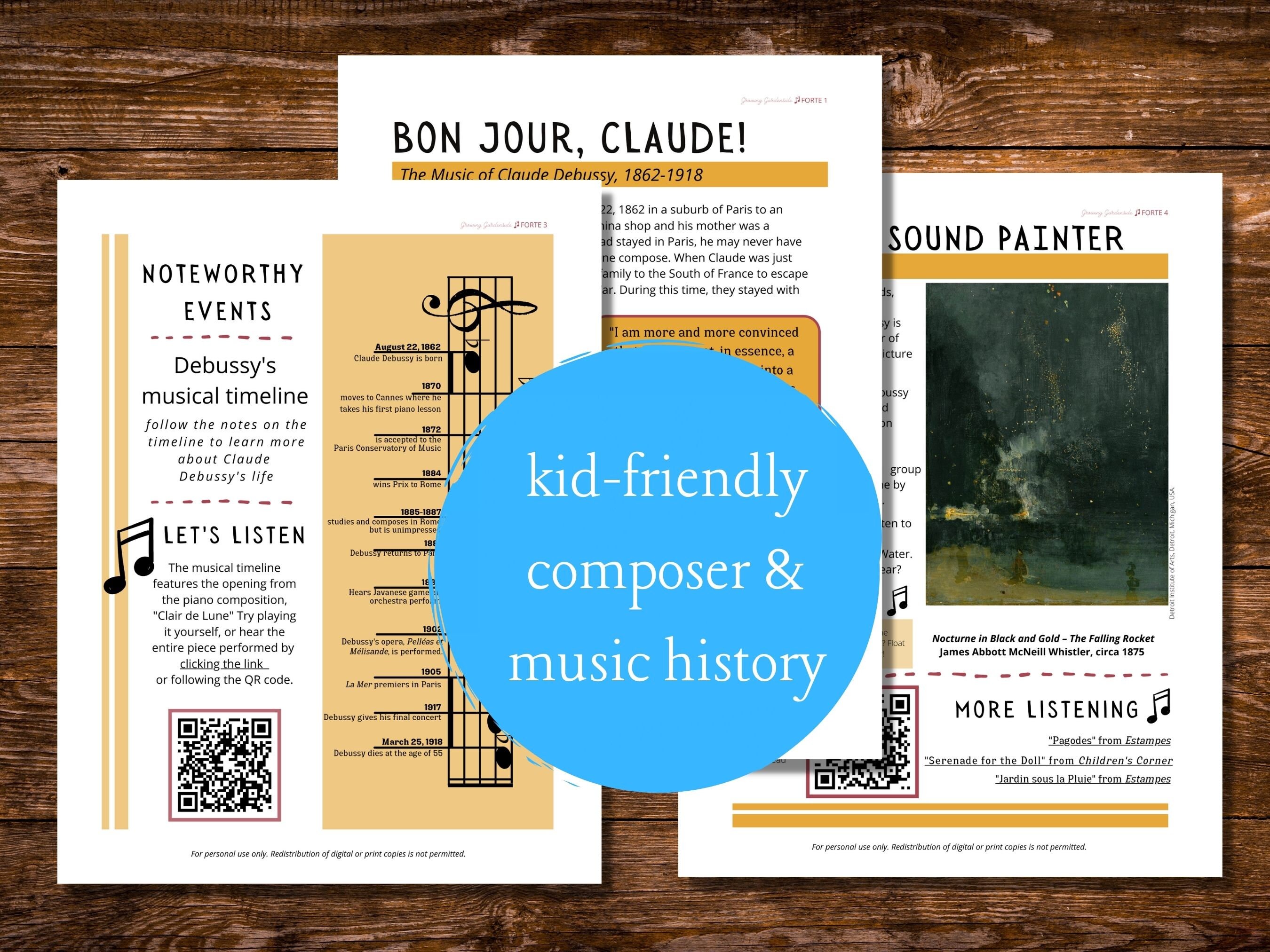 Music and Masterpieces, FORTE Issue Three - Etsy