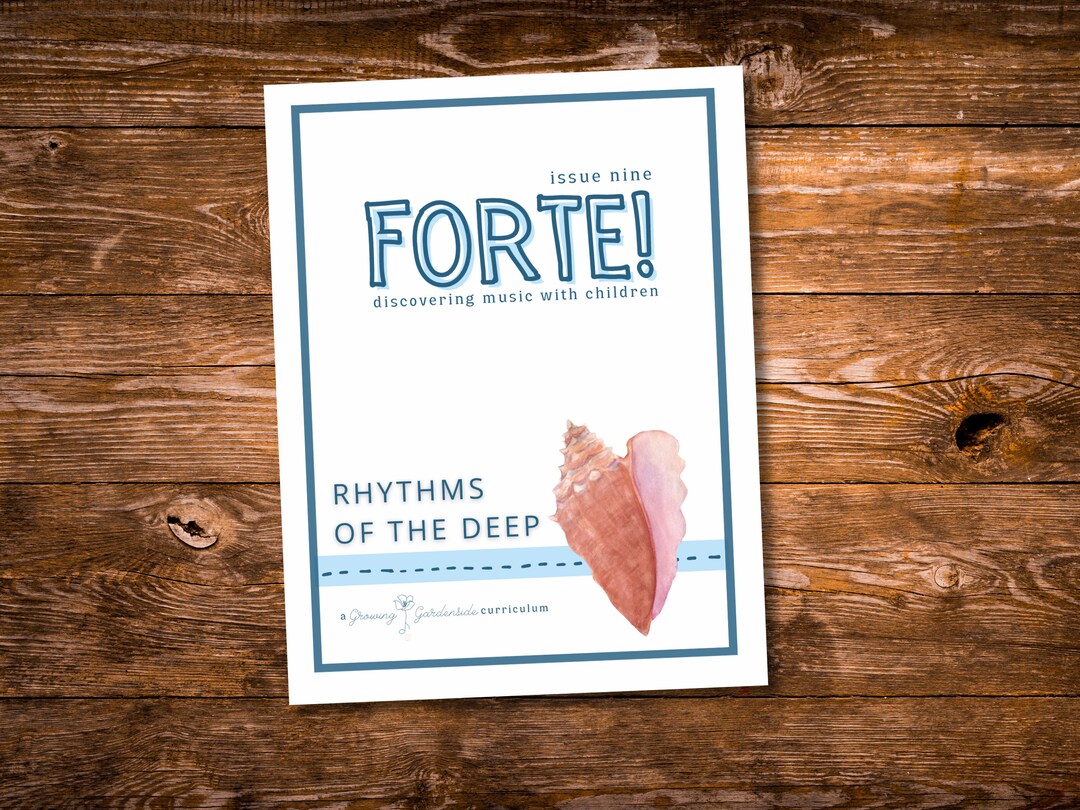 Rhythm of the Deep, FORTE Issue Nine - Etsy