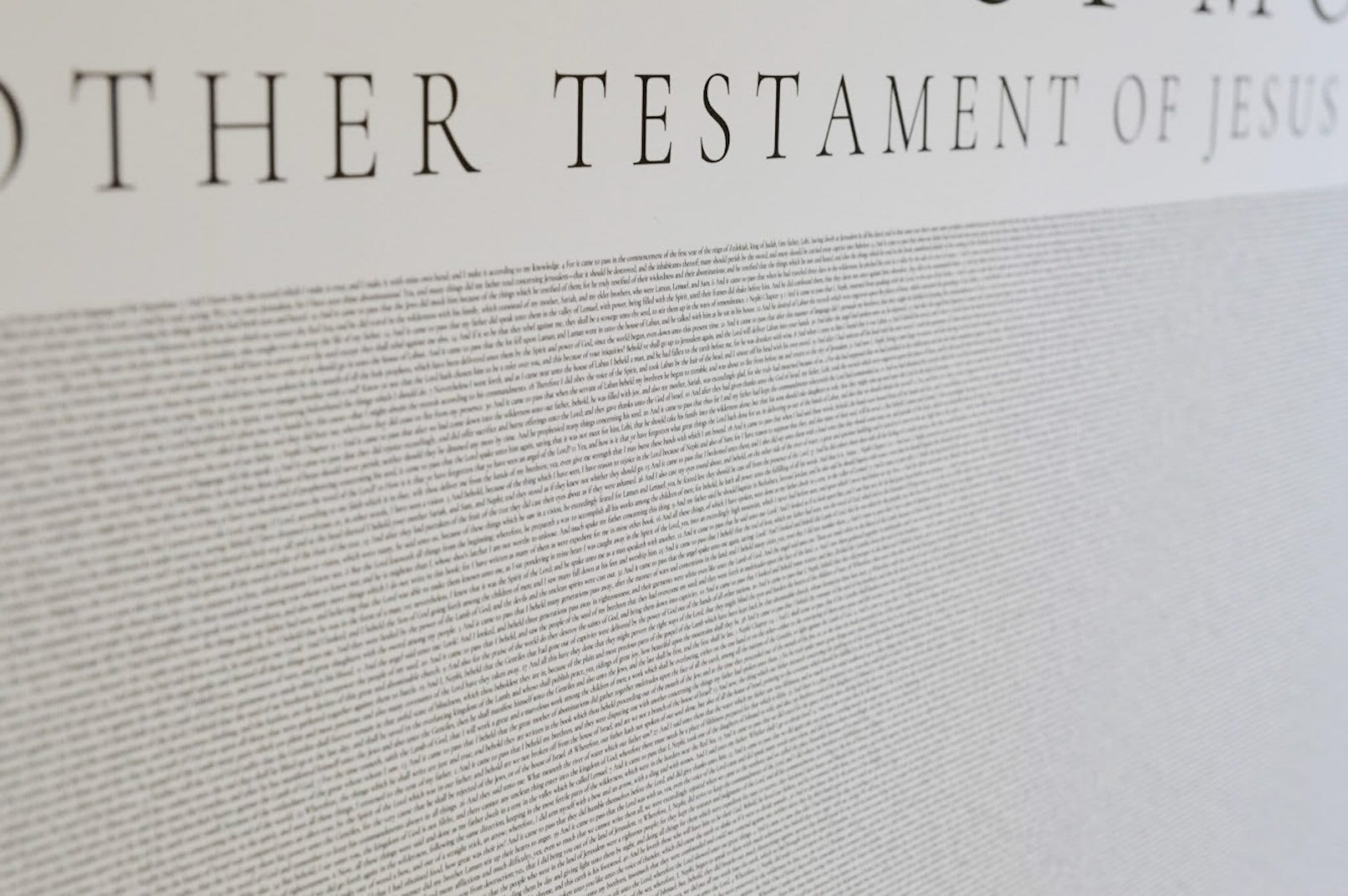 The Book of Mormon - Classic Book Poster Art - Etsy