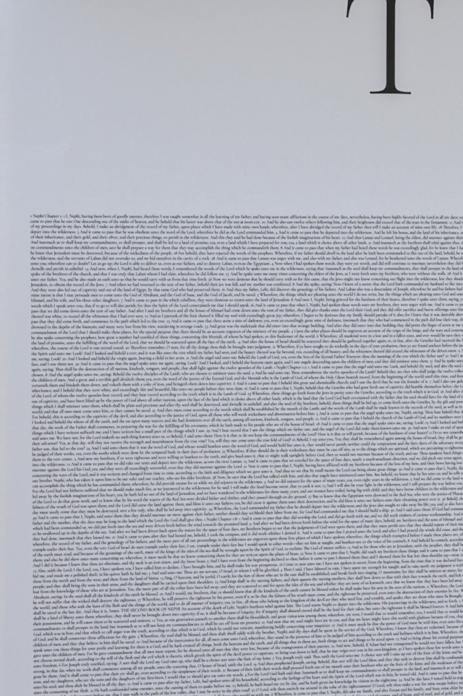 The Book of Mormon - Classic Book Poster Art - Etsy