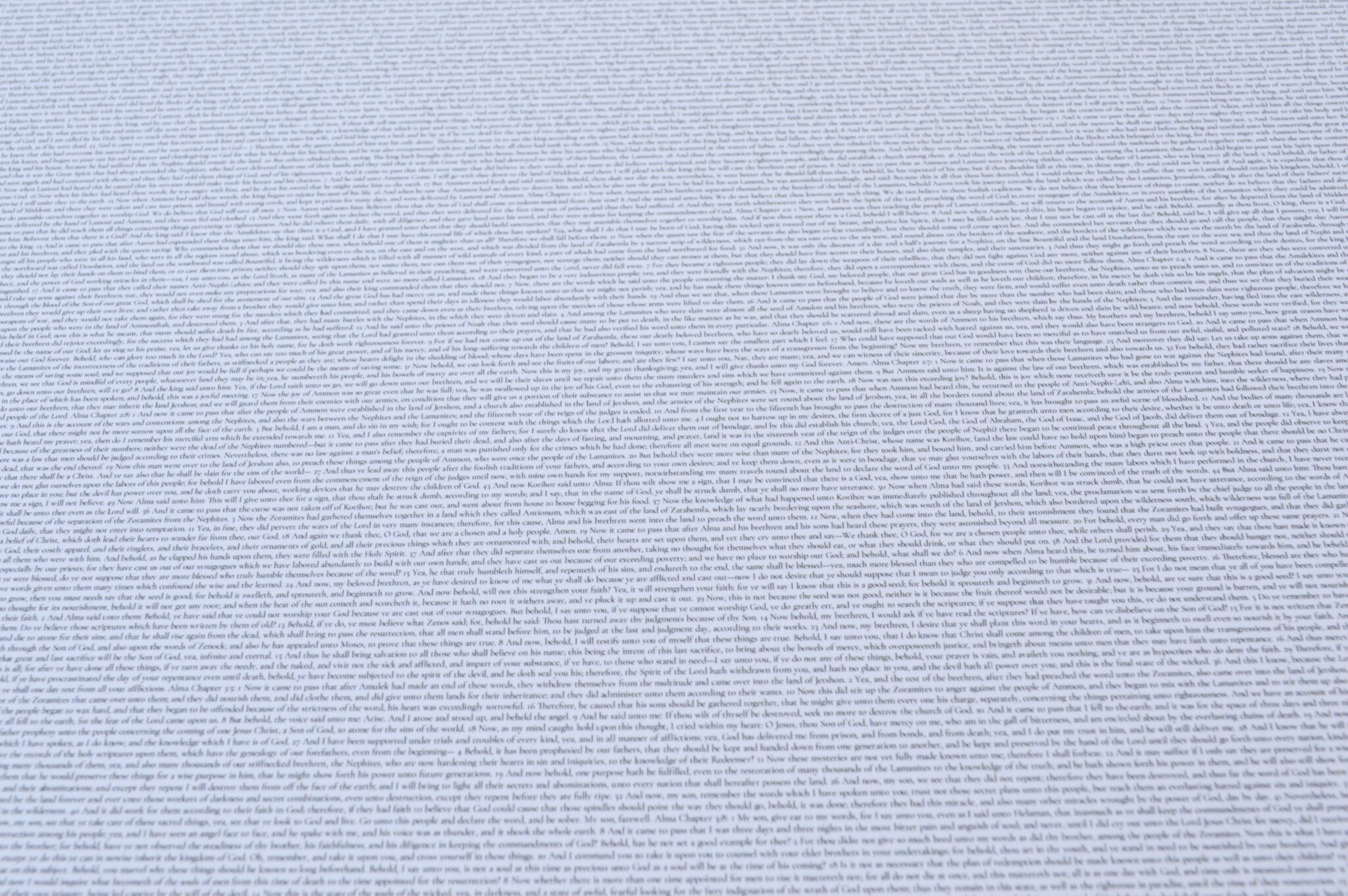 The Book of Mormon Classic Book Poster Art - Etsy