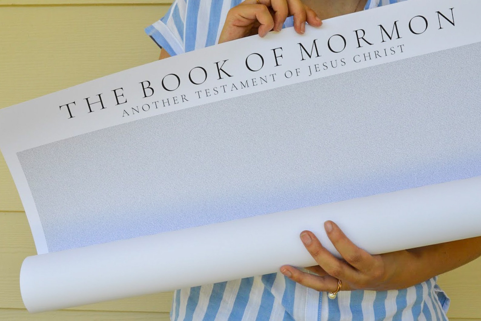 The Book of Mormon - Classic Book Poster Art - Etsy