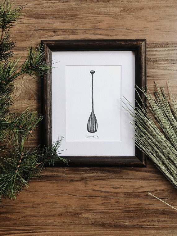 Pen & Ink Thrifted & Upcycled Floating Frame Handmade Ink Drawing Take ...