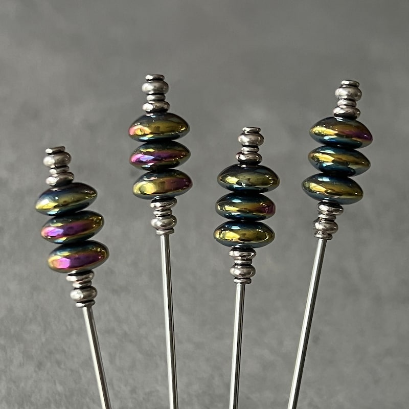 Glass Beaded Picks - Etsy