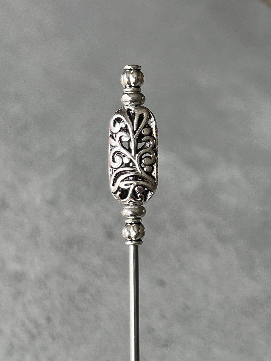 Swizzle Stick - Drink Stirrer - Coffee Stirrer - Antiqued Silver Plated ...