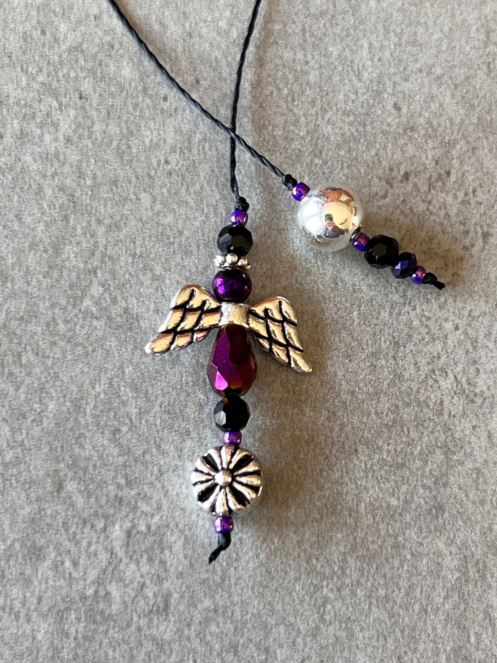 Beaded String Bookmark Thong Bookmark Angel Bookmark - Etsy