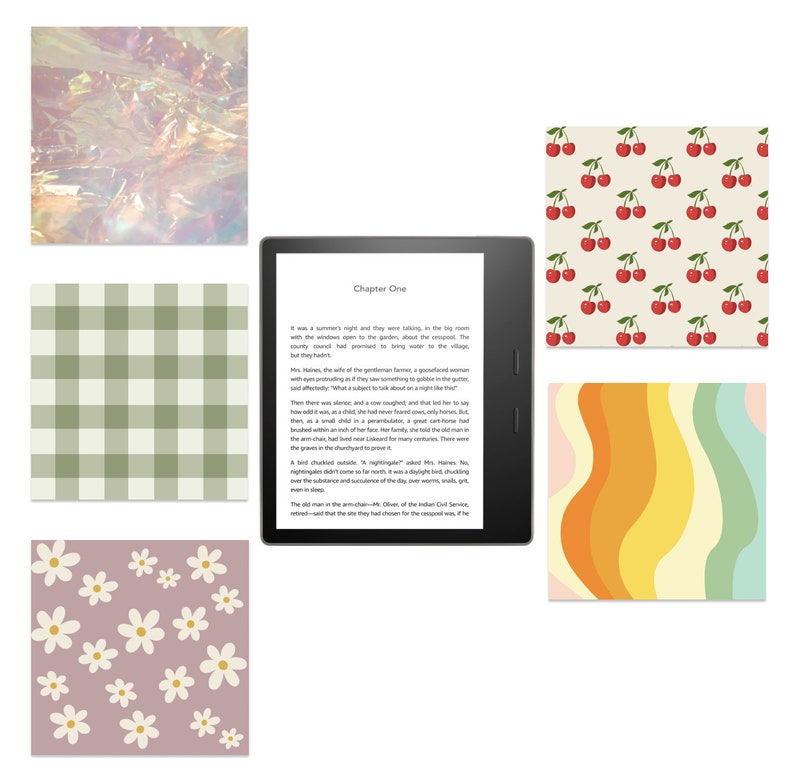 Kindle Oasis 11 Printable Inserts for Clear Case | DIGITAL DOWNLOAD - Etsy