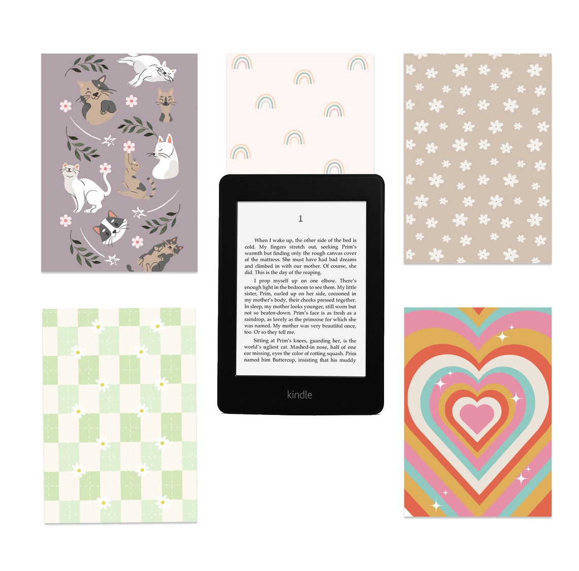 5 Printable Kindle Case Inserts | Kindle Paperwhite 10th Gen Signature ...