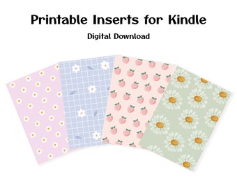 Fall Vibes Kindle Printable Inserts DIGITAL DOWNLOAD - Etsy