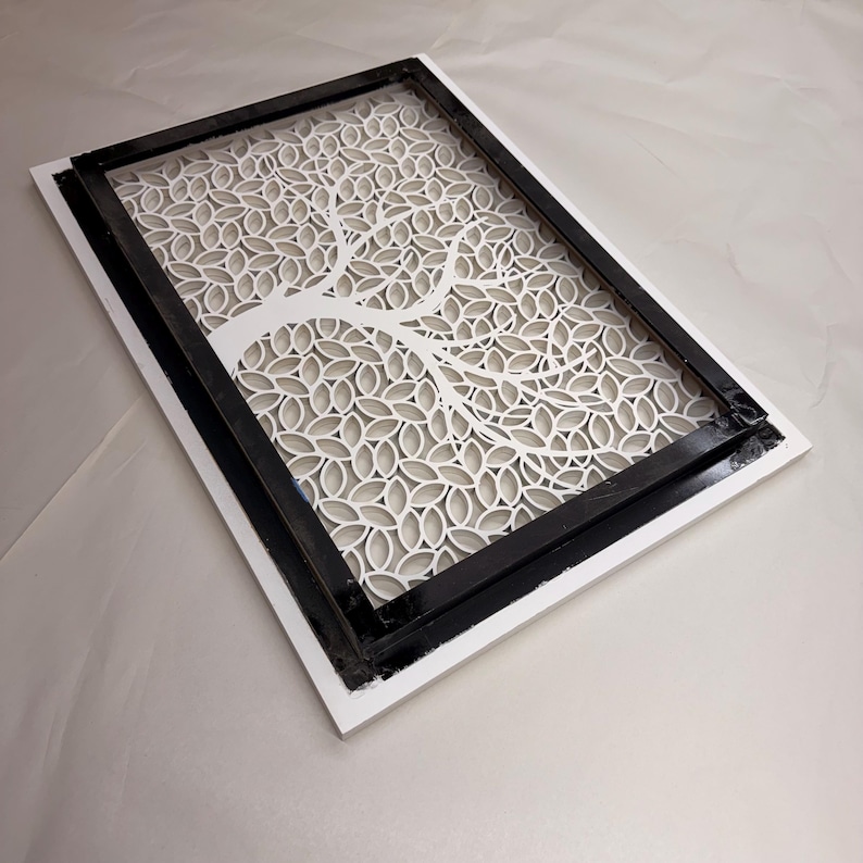 Custom Air Filter Return Cover: Unfinished MDF, Magnetic Door and Frame ...