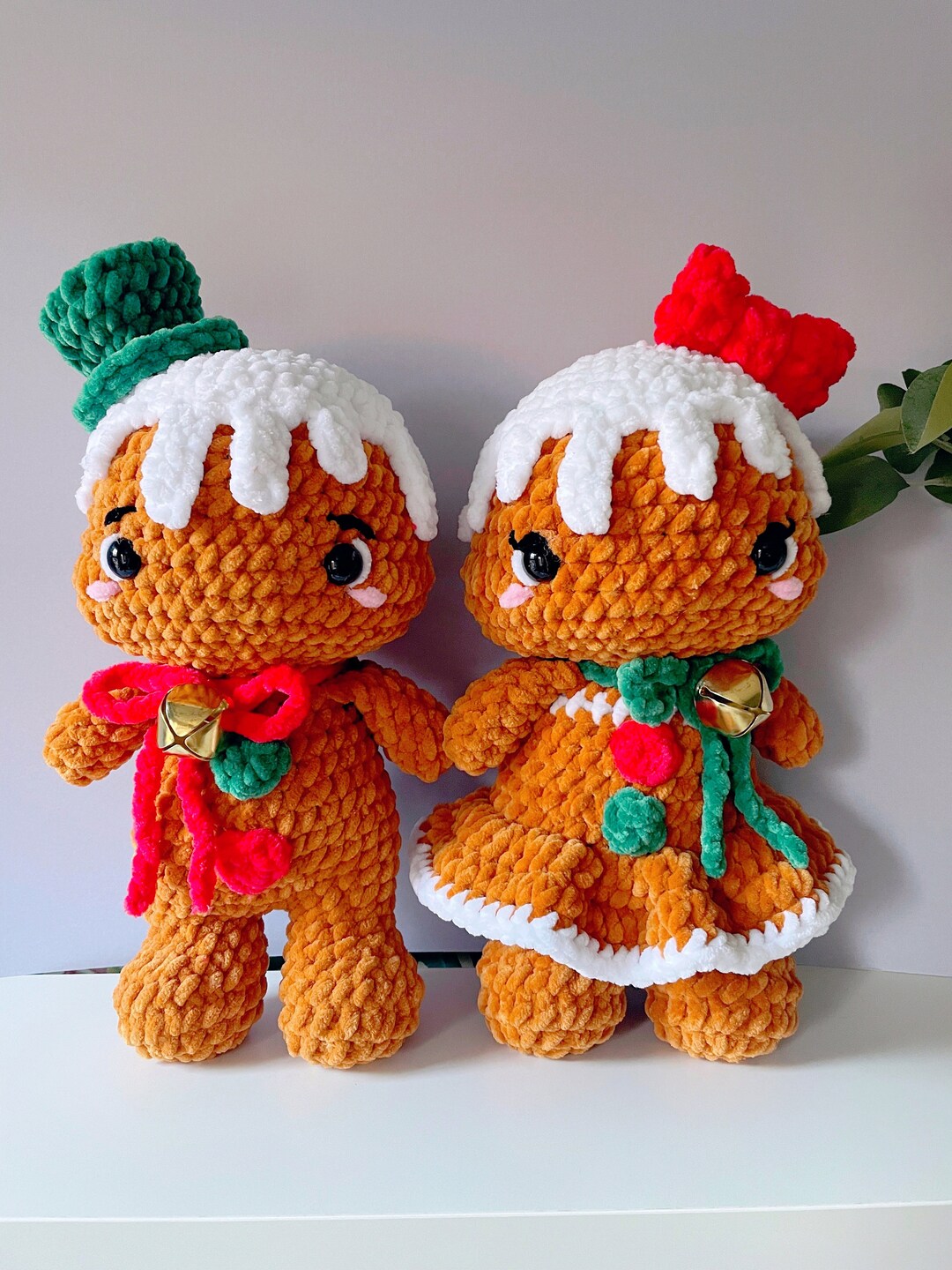 Amigurumi Gingerbread Pattern, Plush Pattern, Gingerbread Toy ...