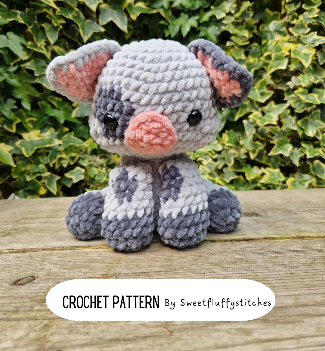 Amigurumi Pig Pattern, Plush Pattern, Stuffed Pig Toy, Pig, Crochet Pig ...