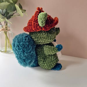 Amigurumi Squirrel Pattern, Plush Squirrel Pattern, Crochet Squirrel, Amigurumi Squirrel ...