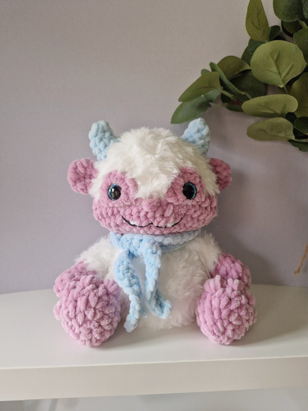 Amigurumi Yeti Pattern, Plush Yeti Pattern, Crochet Yeti Pattern ...