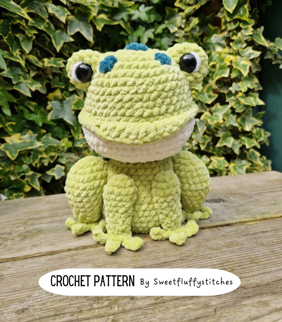 Amigurumi Frog Pattern, Plush Pattern, PDF Pattern, Stuffed Frog Toy ...